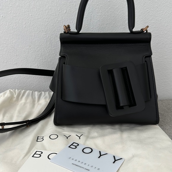 BOYY | Bags | Brand New Boyy Karl9 Leather Buckle Black | Poshmark